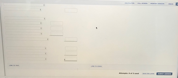 Solved Problem 12-07A (Part Level Submission) Presented | Chegg.com