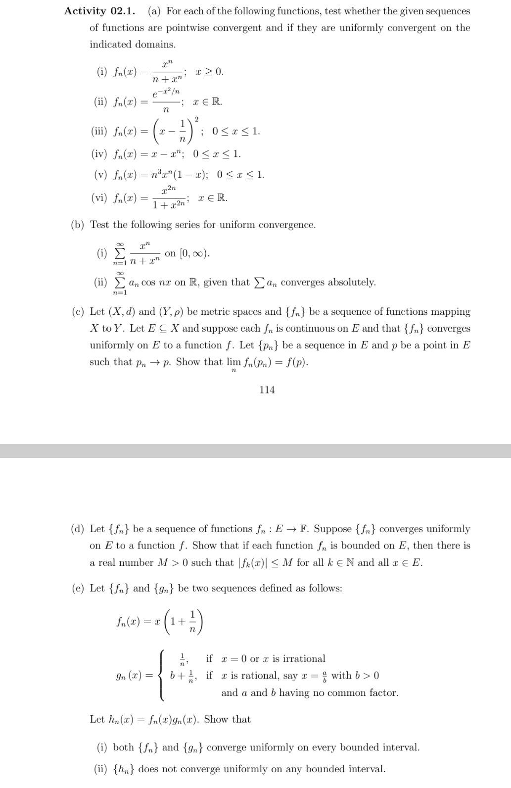 Solved Activity 02.1. (a) ﻿For each of the following | Chegg.com