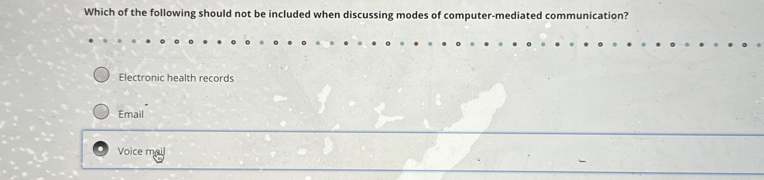 Solved Which of the following should not be included when | Chegg.com