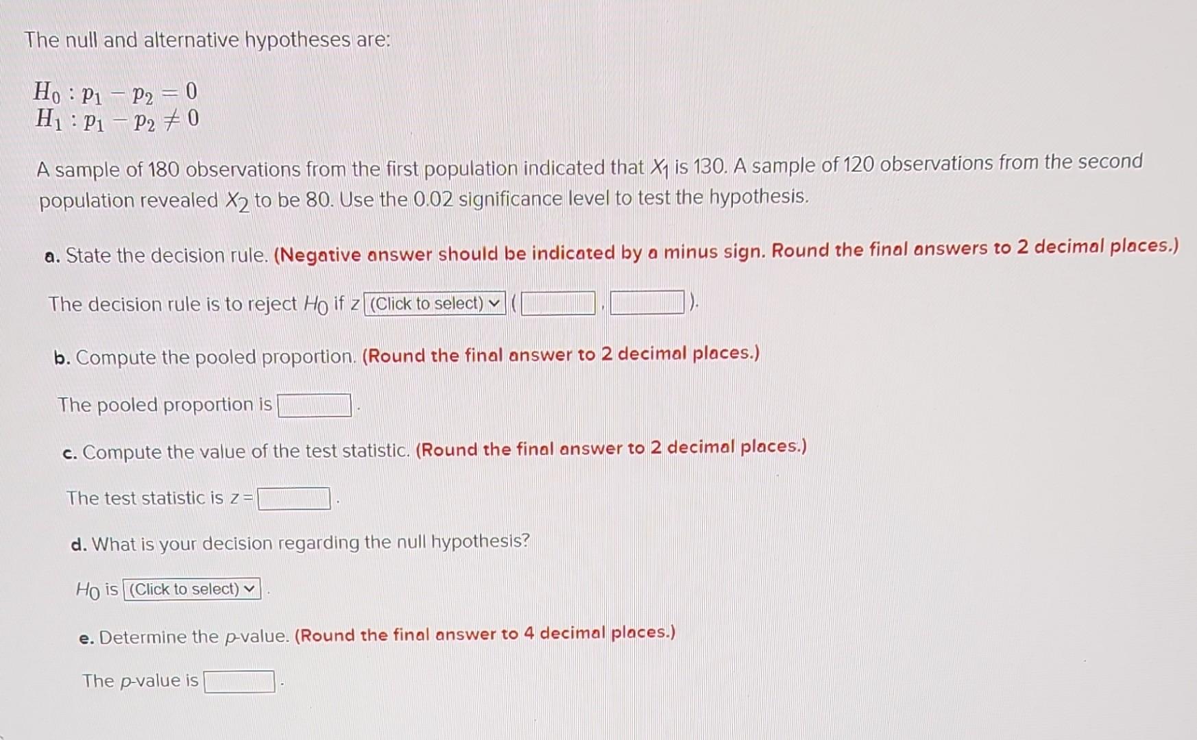 Solved The Null And Alternative Hypotheses Are Chegg solved-the-null-and-alternative-hypotheses-are-chegg