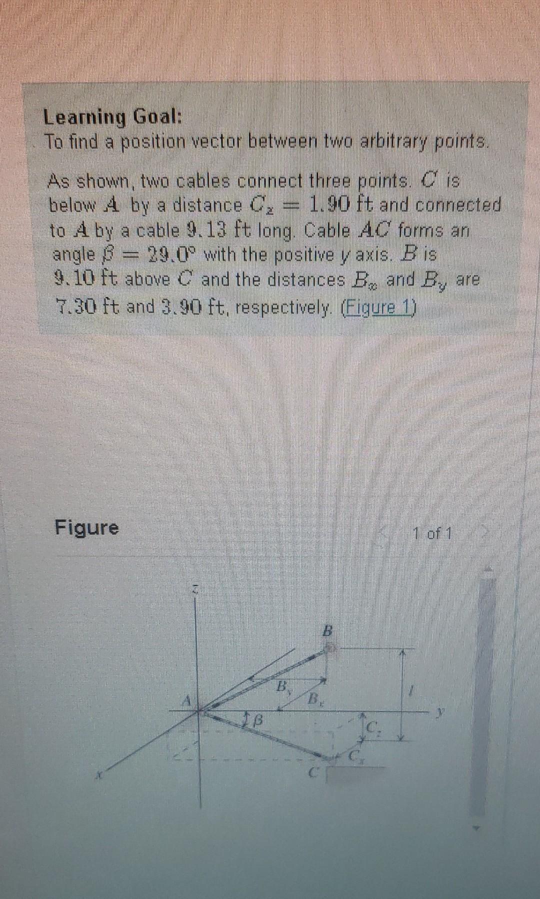 Solved Learning Goal: To find a position vector between two | Chegg.com