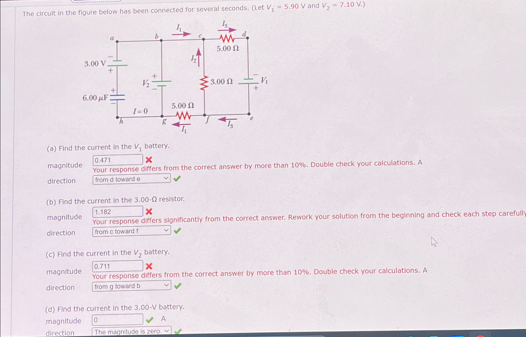 Solved The circuit in the figure below has been connected | Chegg.com