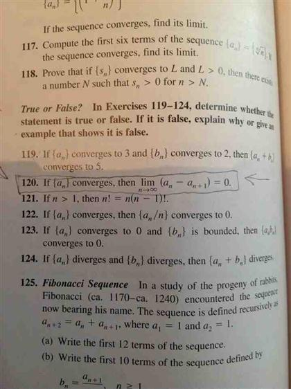 Solved If the sequence converges, find its limit. Compute | Chegg.com