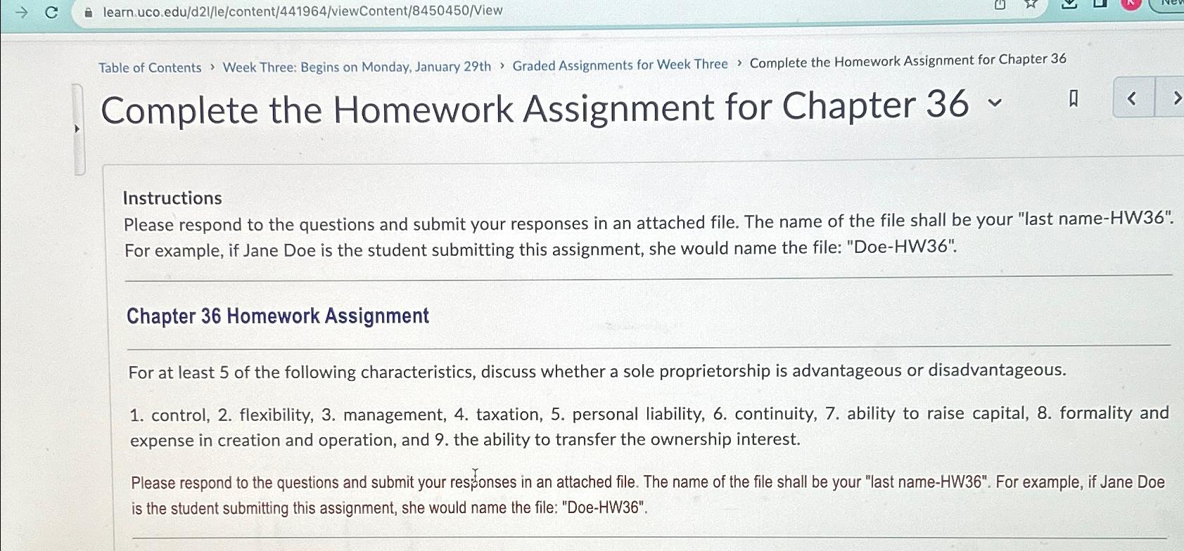 Solved Table of Contents > ﻿Week Three: Begins on Monday, | Chegg.com