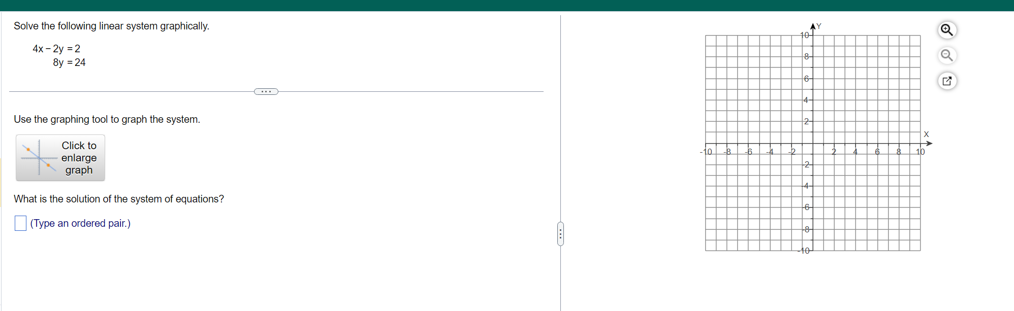 Solved Solve the following linear system | Chegg.com