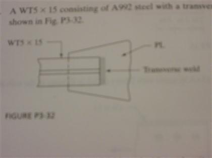 Determine the LRFD design strength. Neglect block | Chegg.com