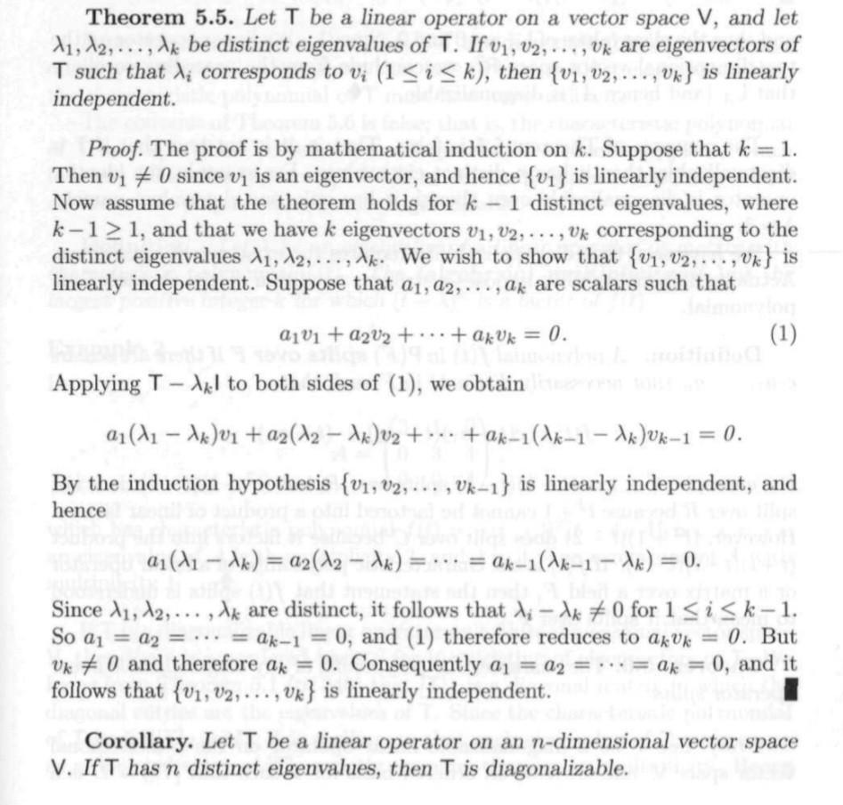 Solved 4. Prove the matrix version of the corollary to | Chegg.com
