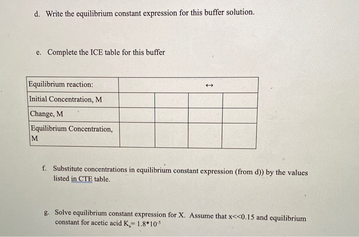 Solved Part 2: Making buffer solutions. A scientist is going | Chegg.com