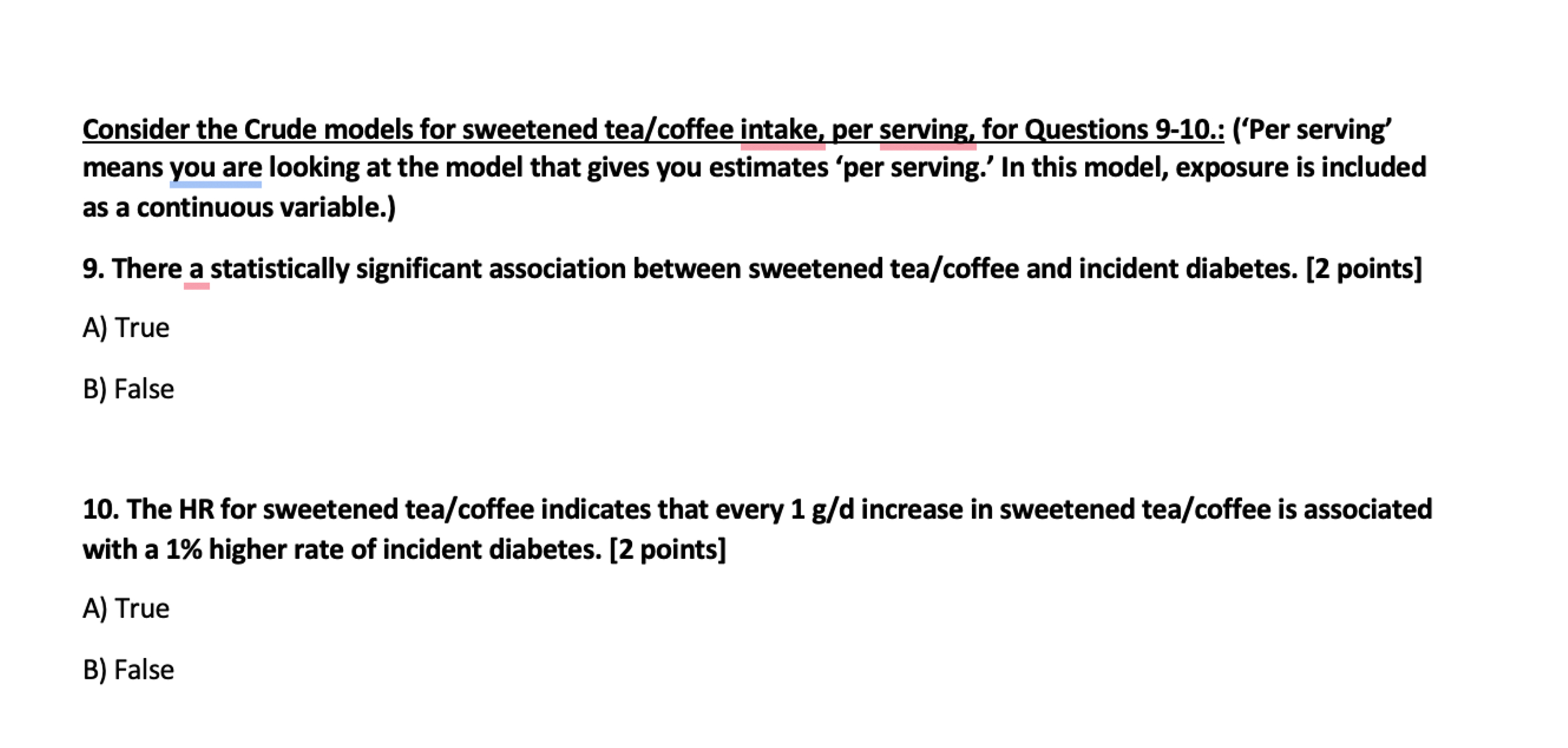 Solved Please refer to the table for 9-10! ﻿Consider the | Chegg.com