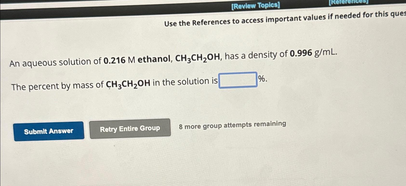 Solved Use the References to access important values if | Chegg.com
