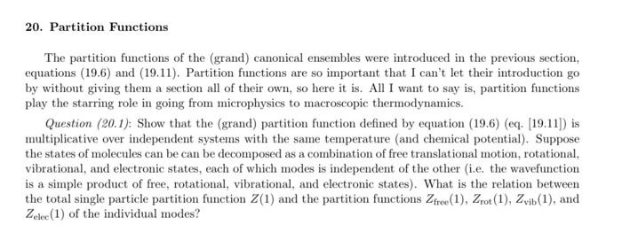 Solved Answer 20.1 | Chegg.com