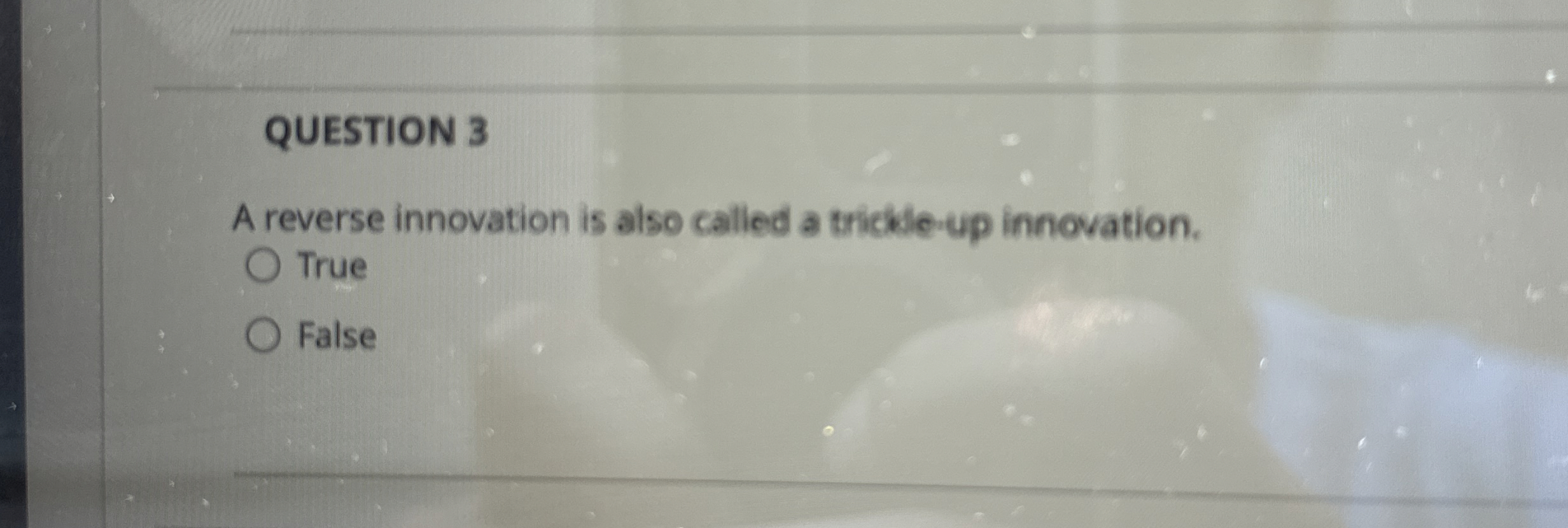 Solved QUESTION 3A reverse innovation is also called a | Chegg.com