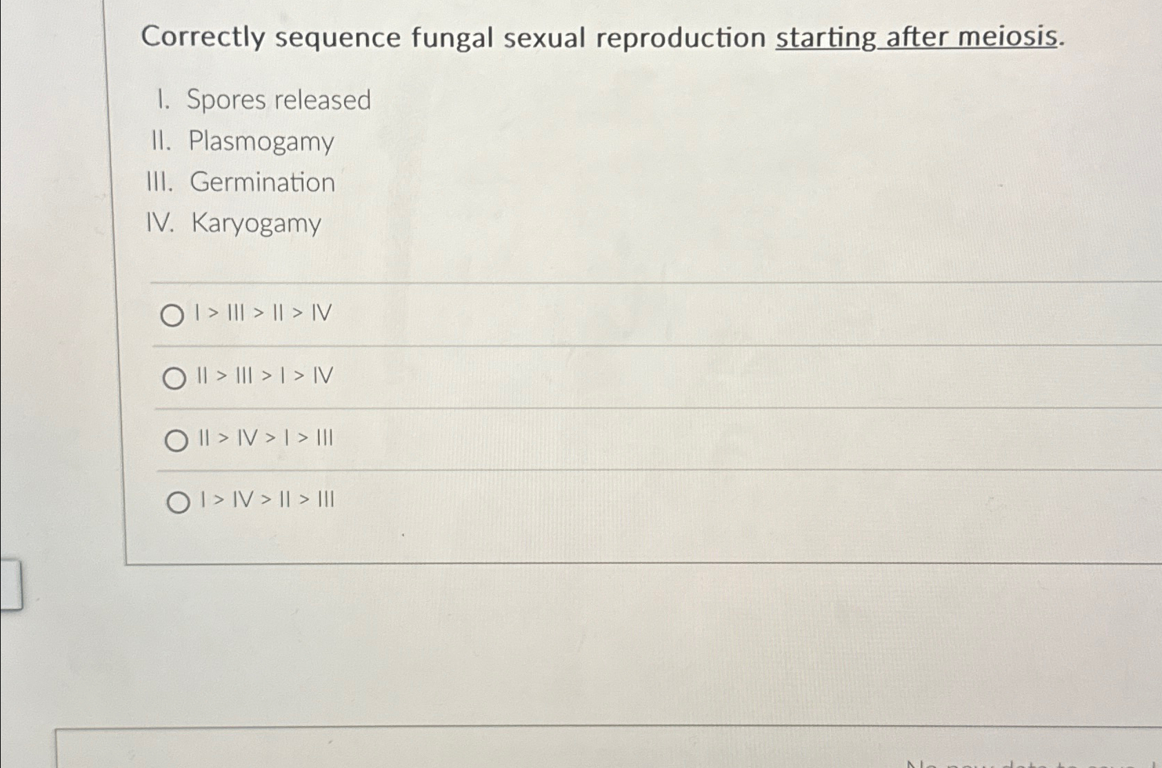 Solved Correctly sequence fungal sexual reproduction | Chegg.com