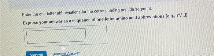 Solved The following is a segment of the DNA template that | Chegg.com