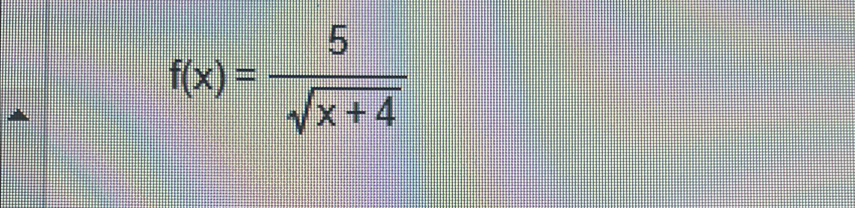 Solved f(x)=5x+42 | Chegg.com