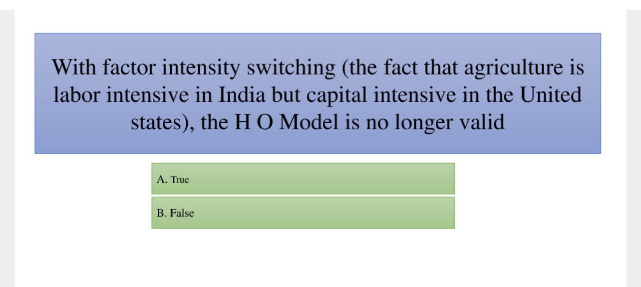Solved With factor intensity switching (the fact that | Chegg.com