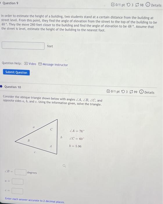 Solved Question 9 B0/1 pt 9398 Details In order to estimate | Chegg.com Solved Question 9 B0/1 pt 9398 Details In order to estimate | Chegg.com