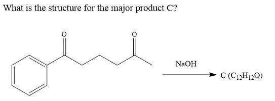 Solved What is the structure for the major product C? الل | Chegg.com