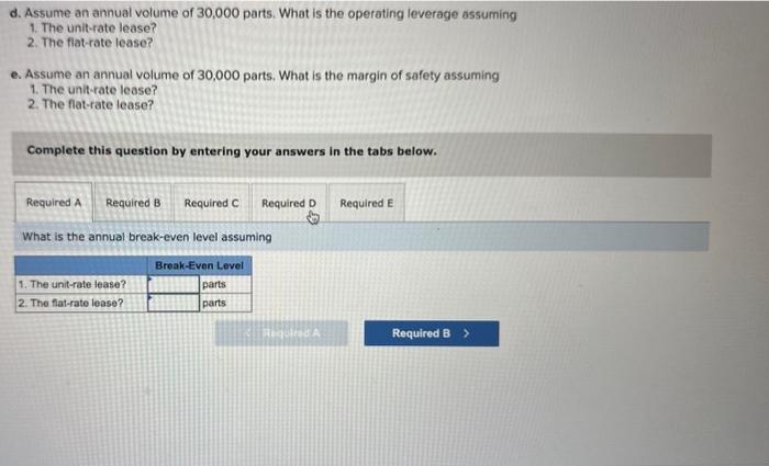 Solved Problem 3-63 (Static) CVP, Operating Leverage, and | Chegg.com