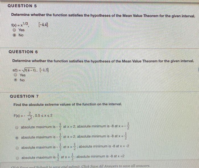 Solved Question 5 Determine Whether The Function Satisfies