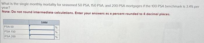 Solved What Is The Single Monthly Mortality For Seasoned 50 7730