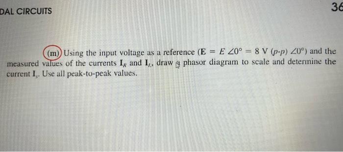 (b) Using the nameplate inductor value (10mH) and the | Chegg.com