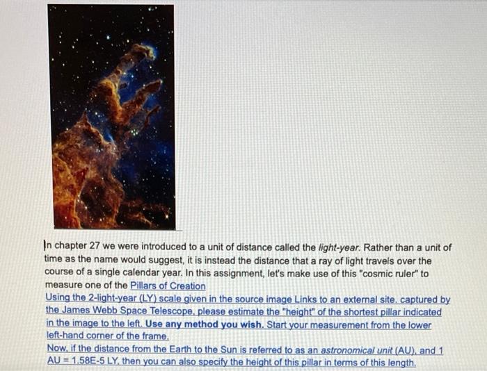 Solved In chapter 27 we were introduced to a unit of | Chegg.com