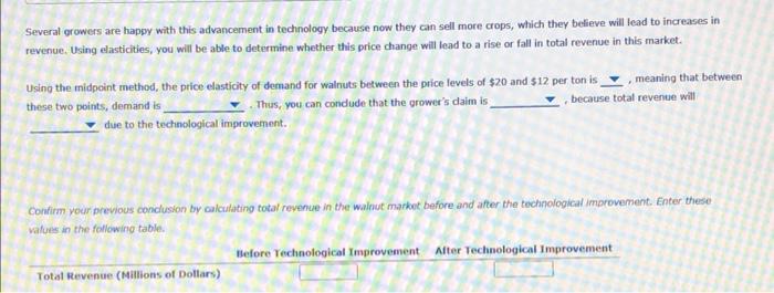 Solved 4. Application: Demand elasticity and agriculture The | Chegg.com