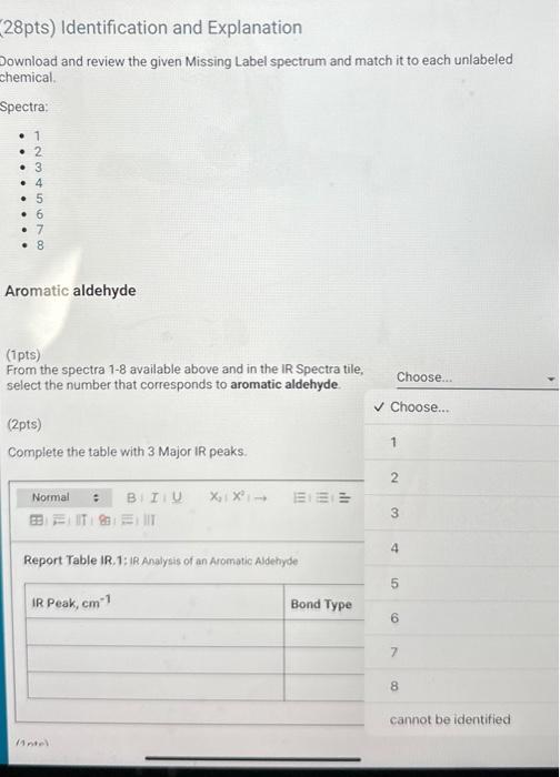 Solved Spectrum 1 Spectrum 2 Spectrum 3Spectrum 7 Spectrum | Chegg.com