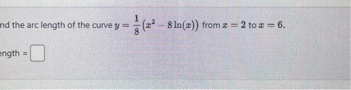 Solved Find the length of the curve defined by y=4x3/2+1 | Chegg.com