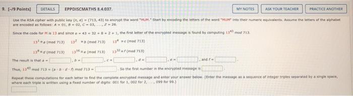 Solved 1. 1/12 Points) DETAILS PREVIOUS ANSWERS EPPDISCMATH5 | Chegg.com Solved 1. 1/12 Points) DETAILS PREVIOUS ANSWERS EPPDISCMATH5 | Chegg.com