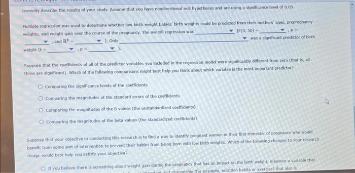 Solved 4. Interpreting statistical soltware output in | Chegg.com