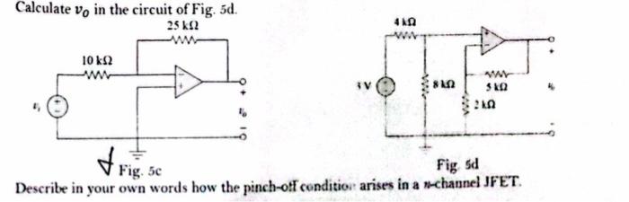 Solved Calculate v0 in the circuit of Fig. 5 d. Fig 5d | Chegg.com