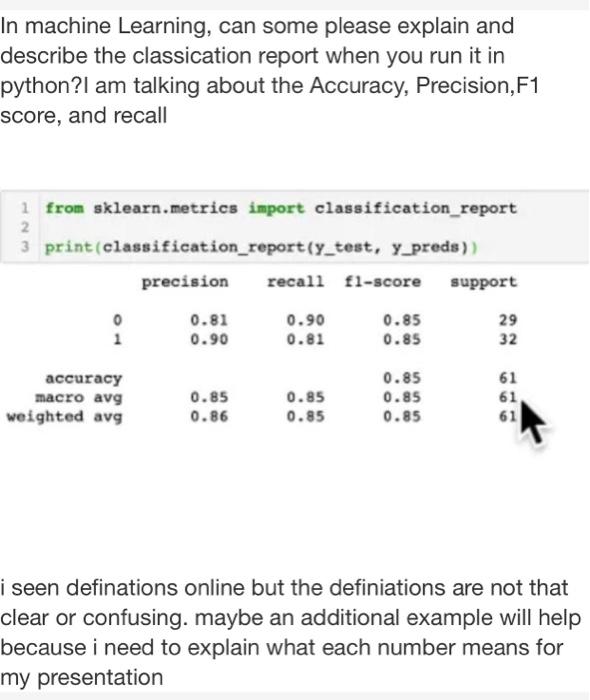 Solved machine learning i asked this question before but the | Chegg.com