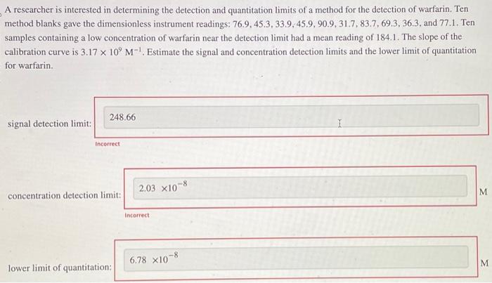 Solved A Researcher Is Interested In Determining The