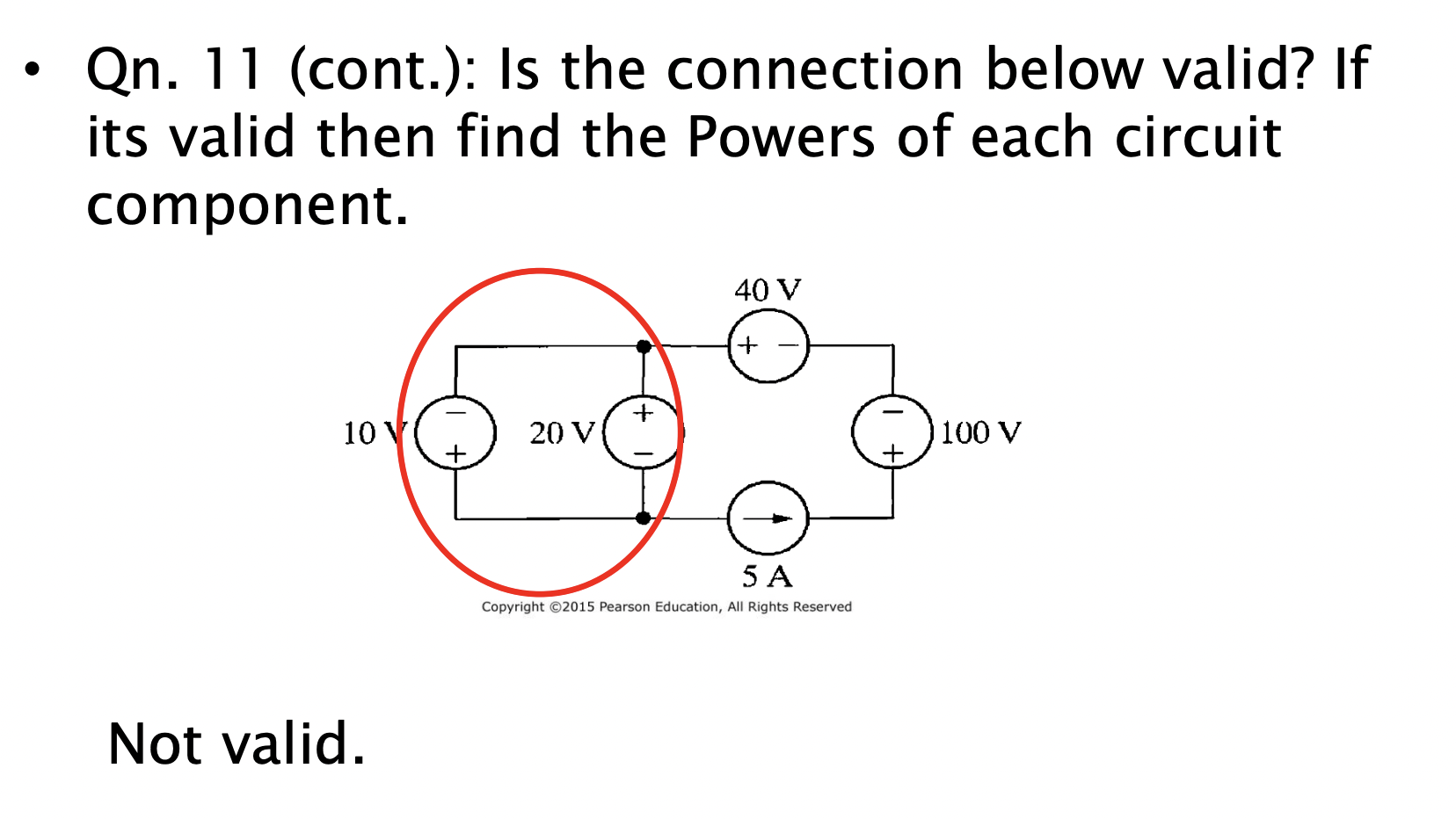 Qn. 11 (cont.): Is the connection below valid? Ifits | Chegg.com