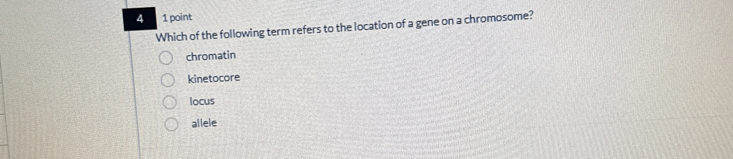 Solved 41 ﻿pointWhich of the following term refers to the | Chegg.com