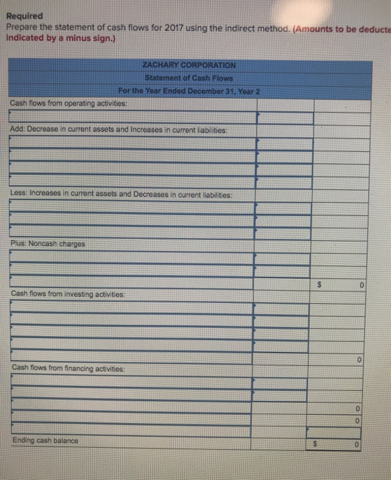 Solved Problem 14-19A (Algo) Using financial statements to | Chegg.com
