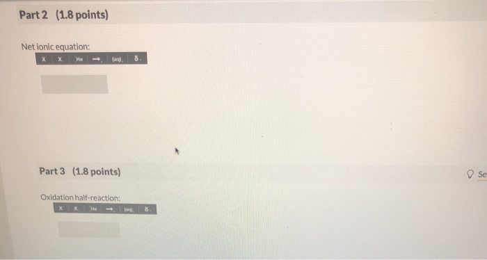 Solved Write the balanced molecular and net ionic equations | Chegg.com