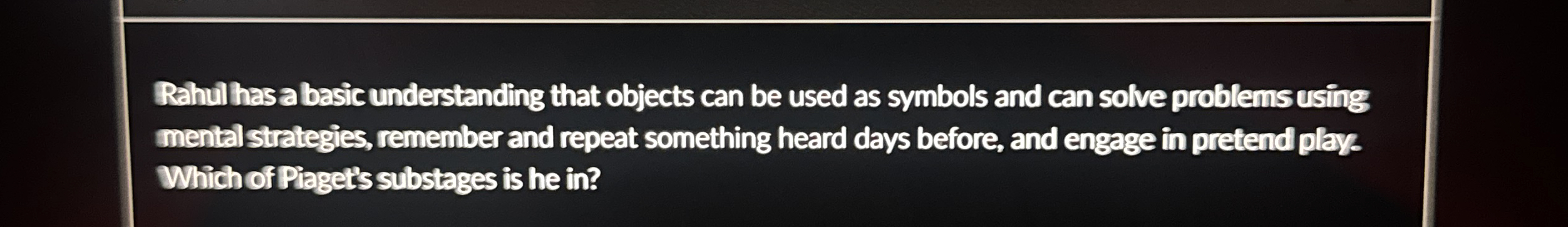 Solved Rahul has a basic understanding that objects can be | Chegg.com