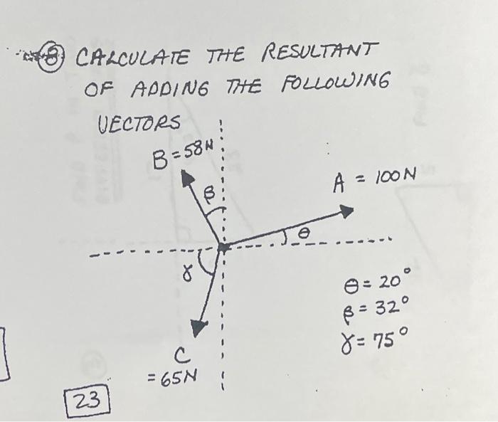 Solved (6) CALCULATE the RESULTANT OF ADDING THE FOLLOWING | Chegg.com