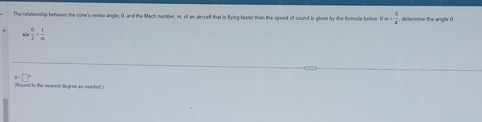 Solved sin20=m1 | Chegg.com