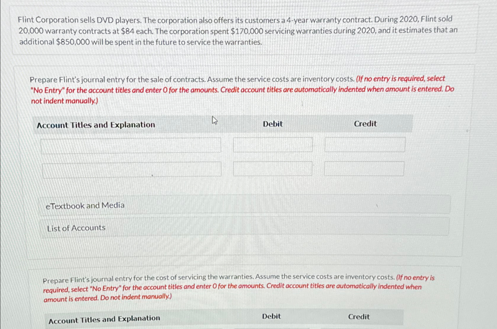 Solved Flint Corporation sells DVD players. The corporation | Chegg.com
