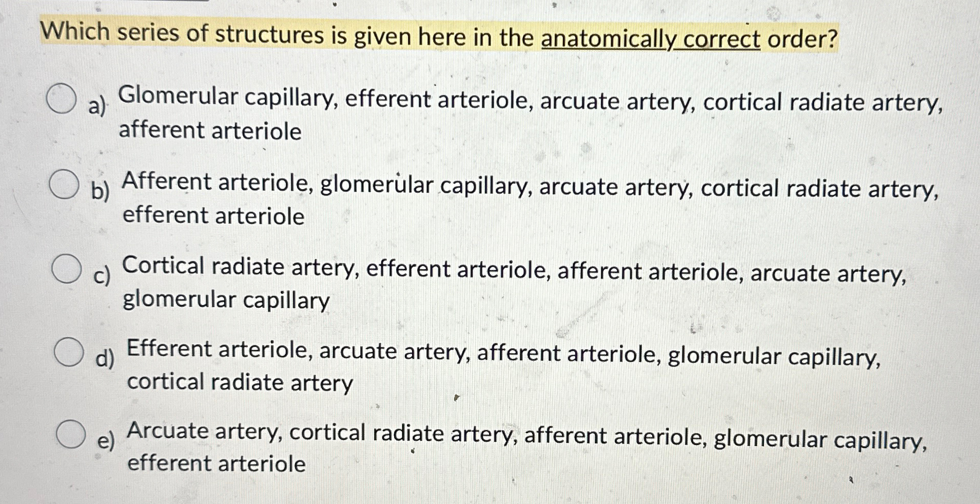 Solved Which series of structures is given here in the | Chegg.com