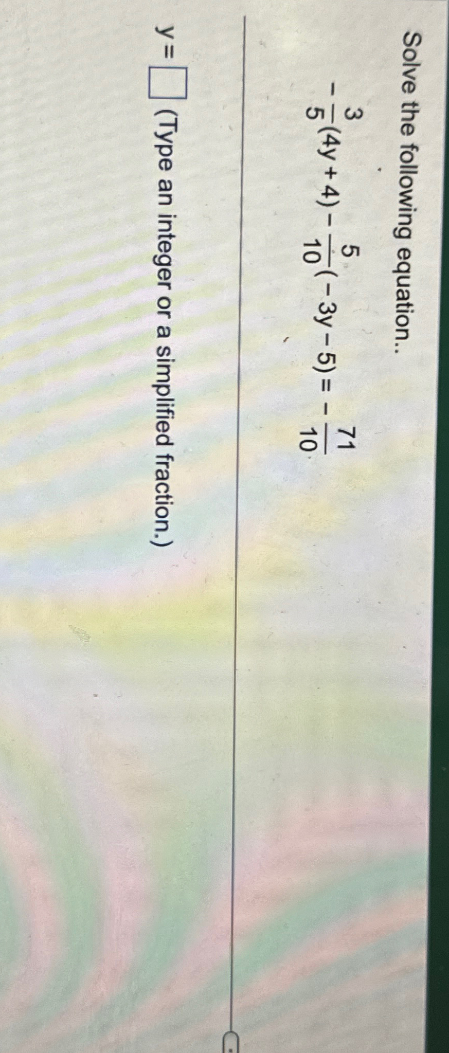 Solved Solve the following | Chegg.com