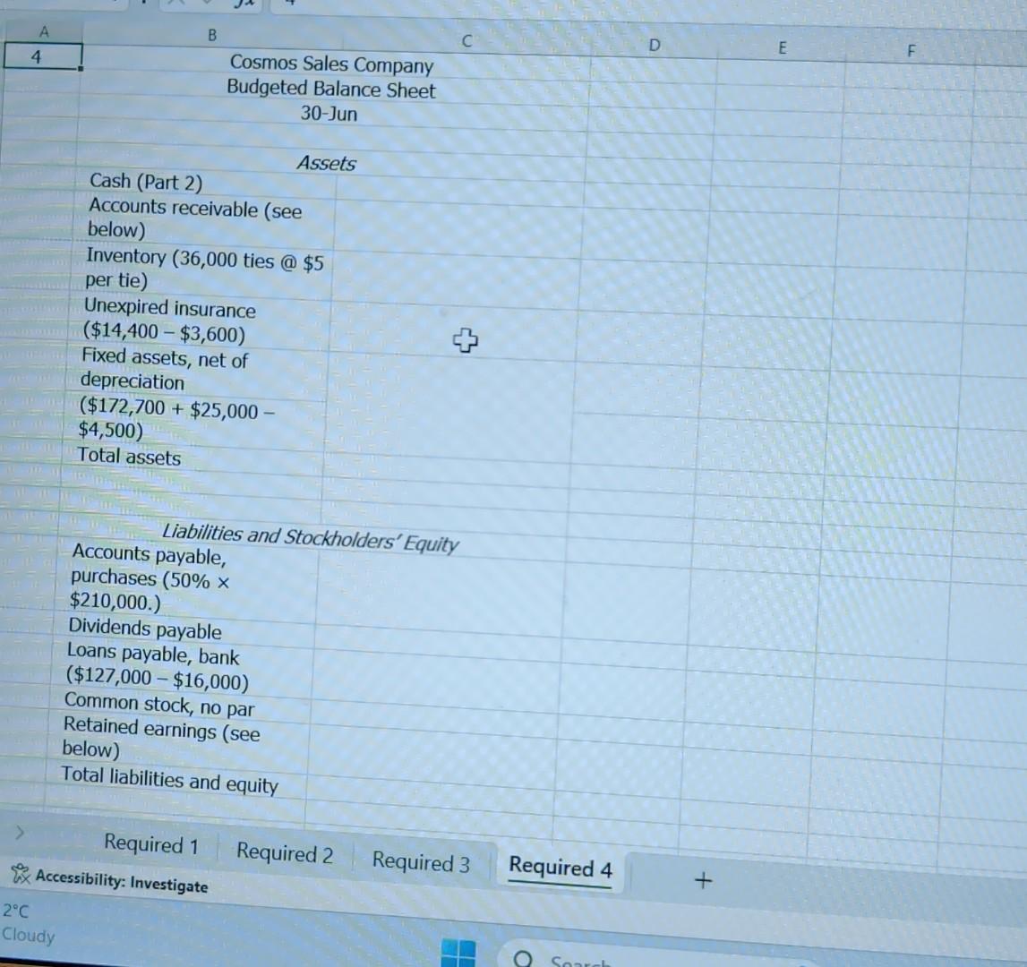 Schedule of expected cash collections: February sales | Chegg.com