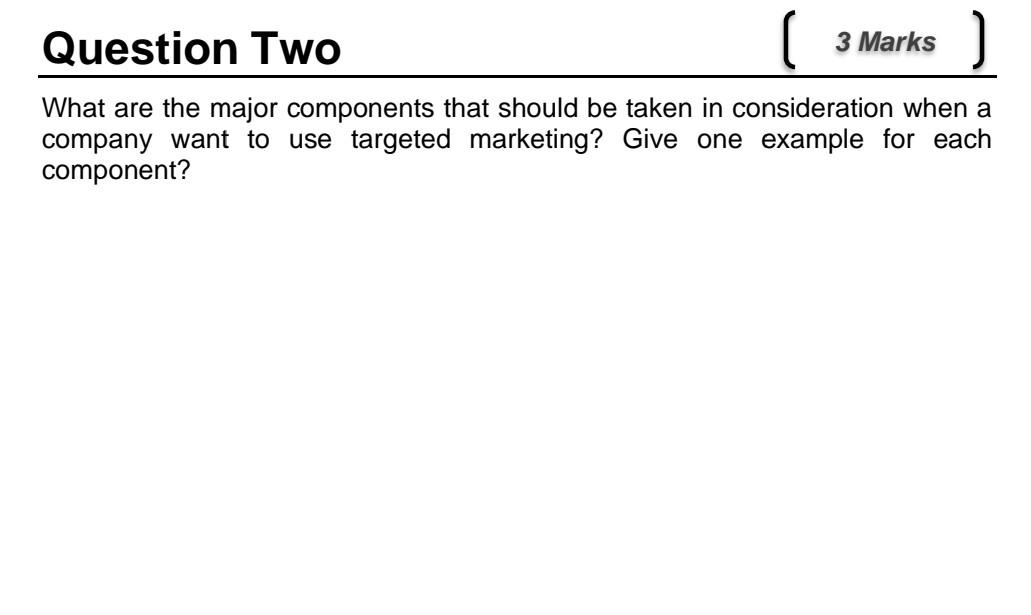 Solved What are the major components that should be taken in | Chegg.com