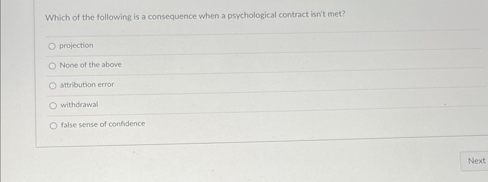 Solved Which of the following is a consequence when a | Chegg.com