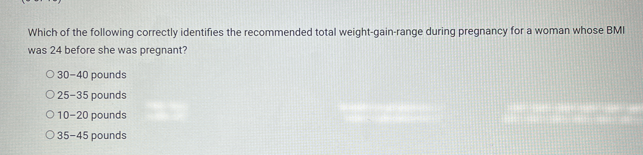 Solved Which of the following correctly identifies the | Chegg.com