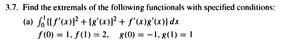 Solved Use calculus of variation method to solve the given | Chegg.com